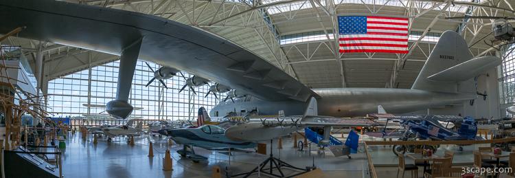 HK-1 (H-4) Spruce Goose The Hughes Flying Boat Panorama Photograph by ...