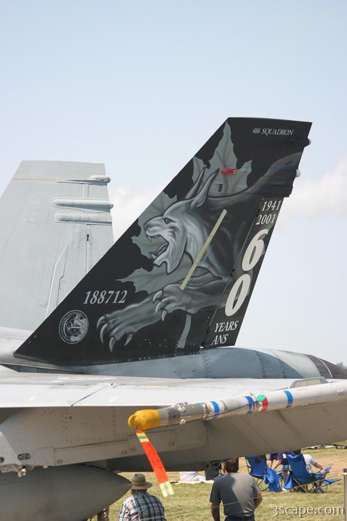 F-18 Hornet tail design (Canadian) Photograph - Fine Art Prints by Adam ...