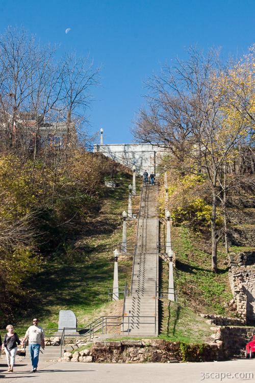 Stairs in Galena Fine Art Print by Adam Romanowicz