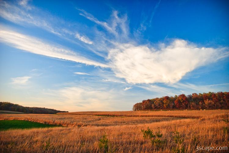Galena's fall colors Fine Art Print by Adam Romanowicz