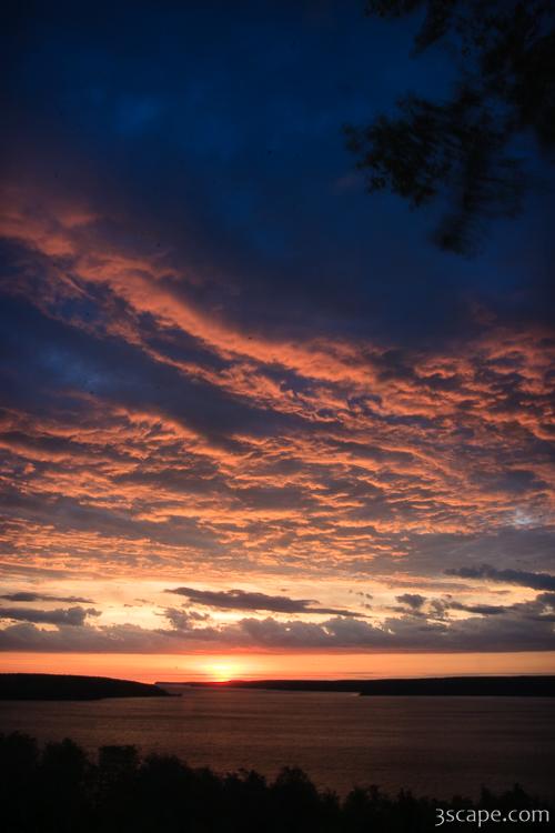 Sunrise over Lake Superior Fine Art Print by Adam Romanowicz