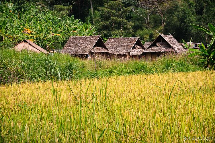 Hmong tribe village Photograph by Adam Romanowicz