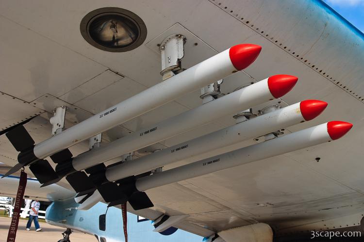 Lockheed PV-2 Harpoon - 3.5in. HVAR Rockets Fine Art Print by Adam ...