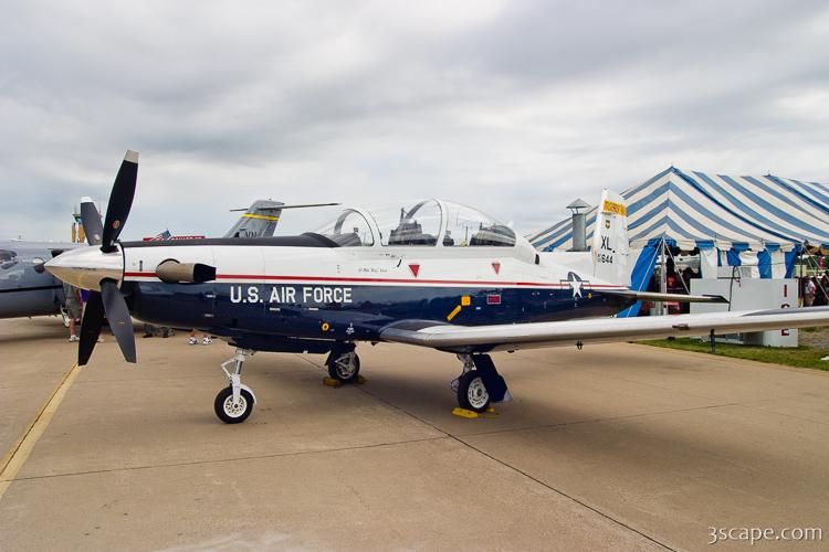 T-6A Texan II Air Force trainer Fine Art Print by Adam Romanowicz