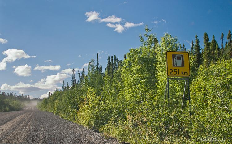 No Gas for 251km (Relais Gabriel) Fine Art Print by Adam Romanowicz