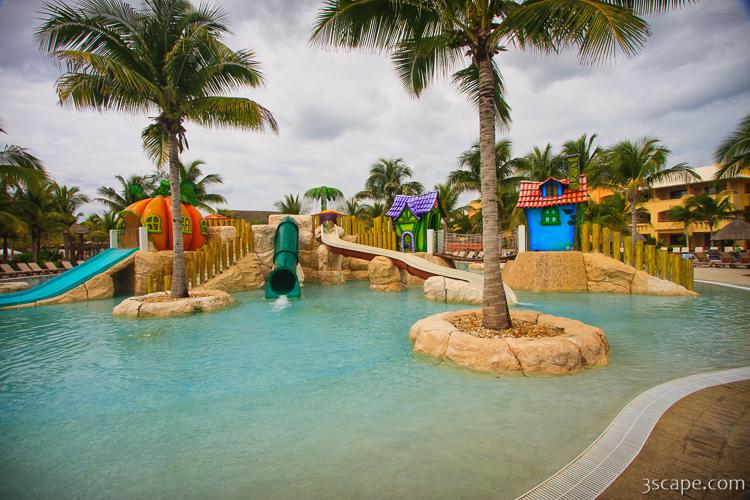 Kids pool area was a little water park Photograph by Adam Romanowicz