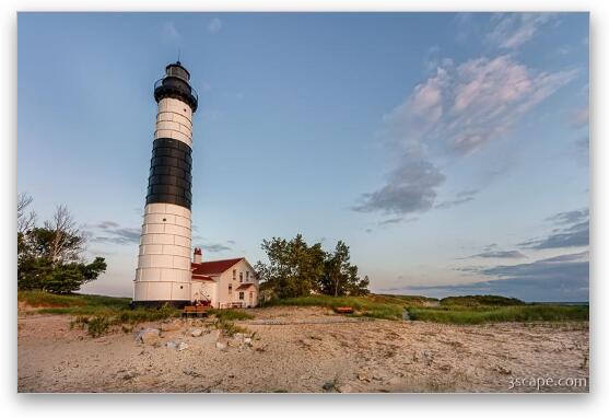 Historic Big Sable Point Lighthouse Fine Art Print by Adam Romanowicz