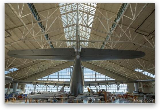Hughes H-4 Hercules (Spruce Goose) Fine Art Print by Adam Romanowicz