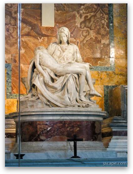 Michaelangelo's Pieta Fine Art Print by Adam Romanowicz