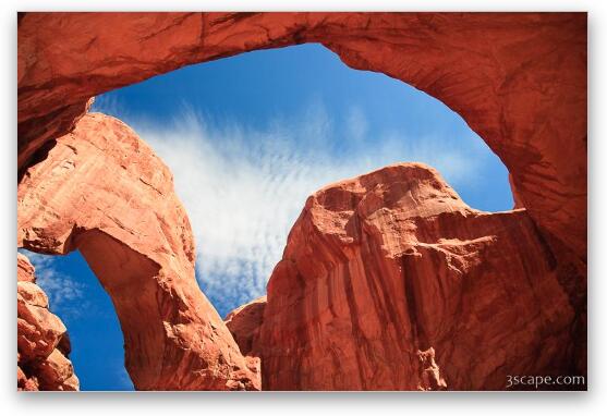 Double Arch Fine Art Print by Adam Romanowicz