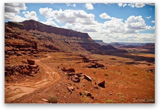 Chicken Corners 4x4 Trail Fine Art Print by Adam Romanowicz