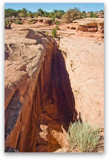 Between the Gemini Bridges (Twin Arch) Fine Art Print by Adam Romanowicz