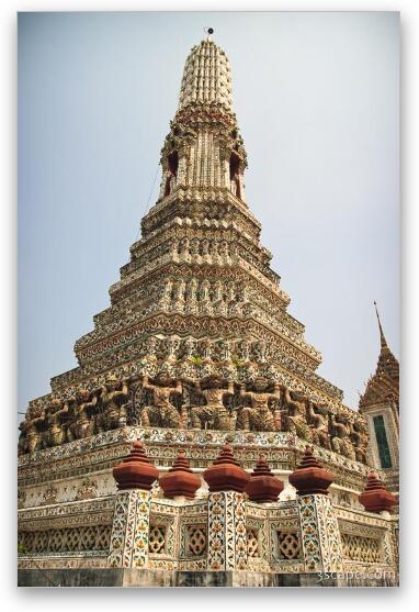 Wat Arun Fine Art Print by Adam Romanowicz