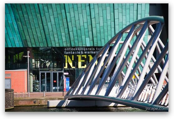 Bridge to NEMO Fine Art Print by Adam Romanowicz