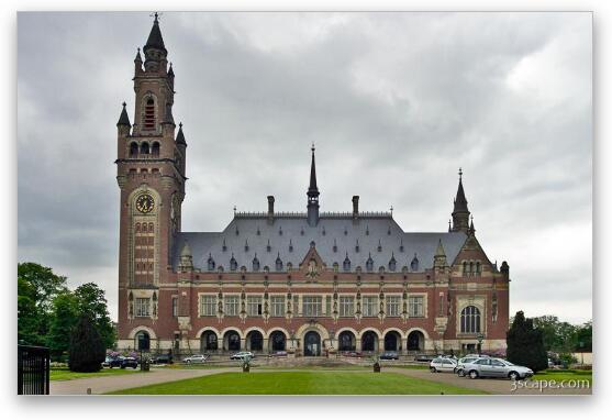 Peace Palace (Vredespaleis) - The Hague (Den Haag) Fine Art Print by ...