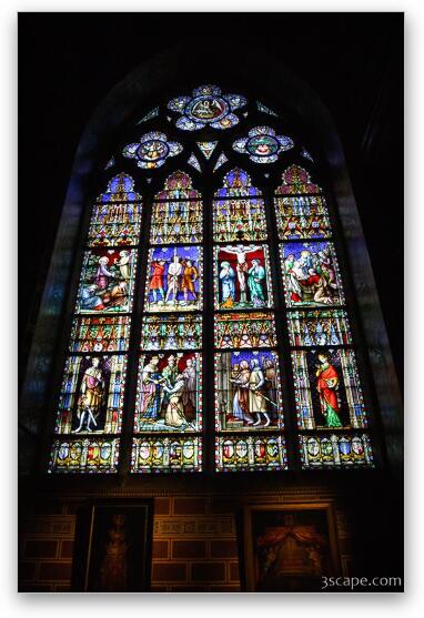 Stained glass - Basilica of the Holy Blood Fine Art Print by Adam ...