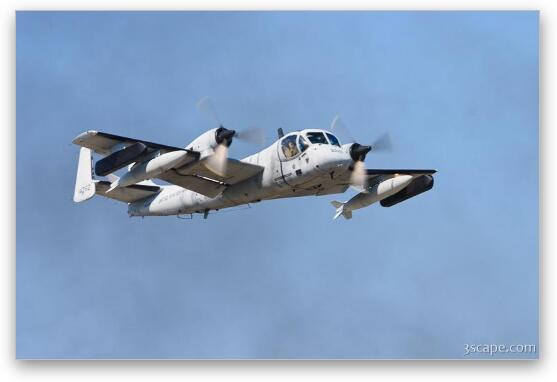 Grumman RV-1D Mohawk (Army reconaisance aircraft) Fine Art Print by ...