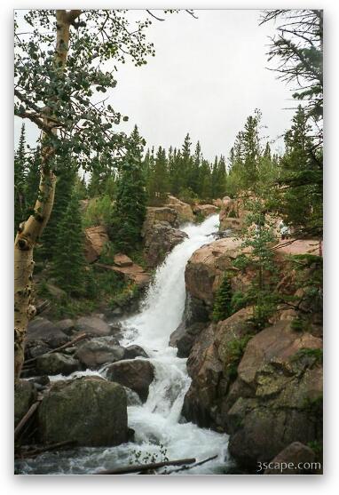 Waterfall Fine Art Print by Adam Romanowicz