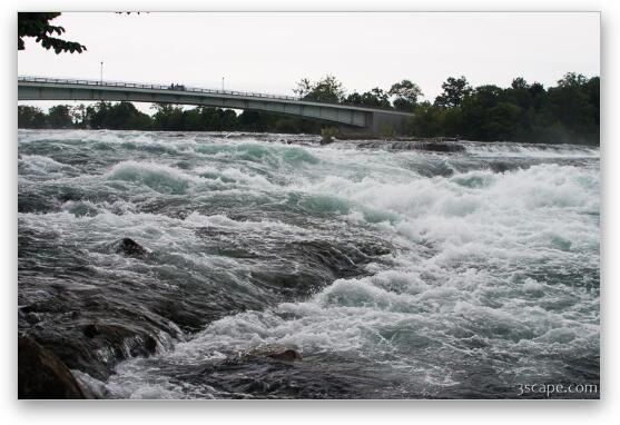 Rapids near Niagara Falls Fine Art Print by Adam Romanowicz