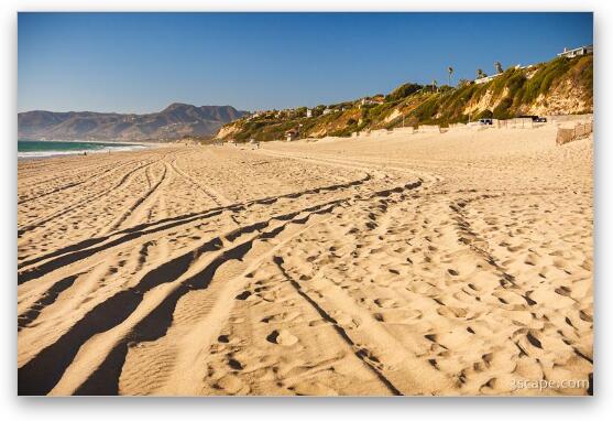 Zuma Beach Fine Art Print by Adam Romanowicz