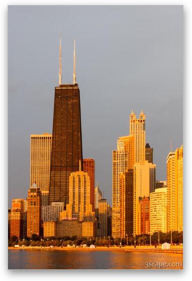 John Hancock Center Chicago Fine Art Print by Adam Romanowicz