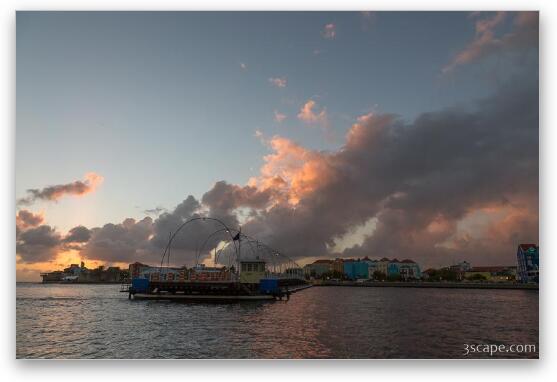 Queen Emma Floating Bridge Fine Art Print by Adam Romanowicz